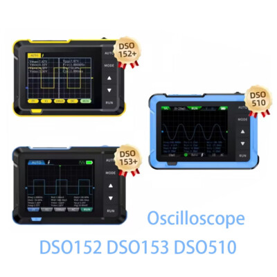 FNIRSI DSO152 DSO153 DSO510 Handheld Digital Oscilloscope Portable ...
