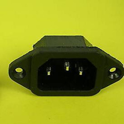 1pc 120v-230v Receptacle IEC AC Power PCB Panel Socket for PC Computer ...