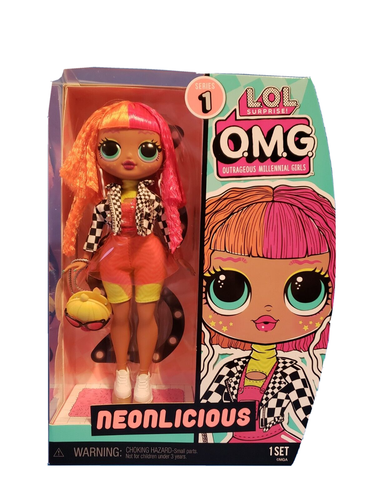 LOL OMG Doll 12" Surprise Neonlicious Series 1 Outrageous New in box ...