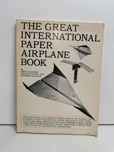 The Great International Paper Airplane Book | eBay
