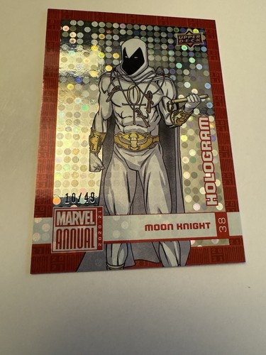 Moon Knight /49 Hologram 2020-21 Marvel Annual Upper Deck UD Foil 38 | eBay