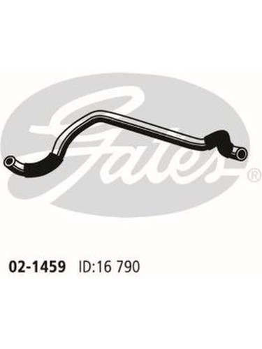 Gates Heater Hose (02-1459) | eBay
