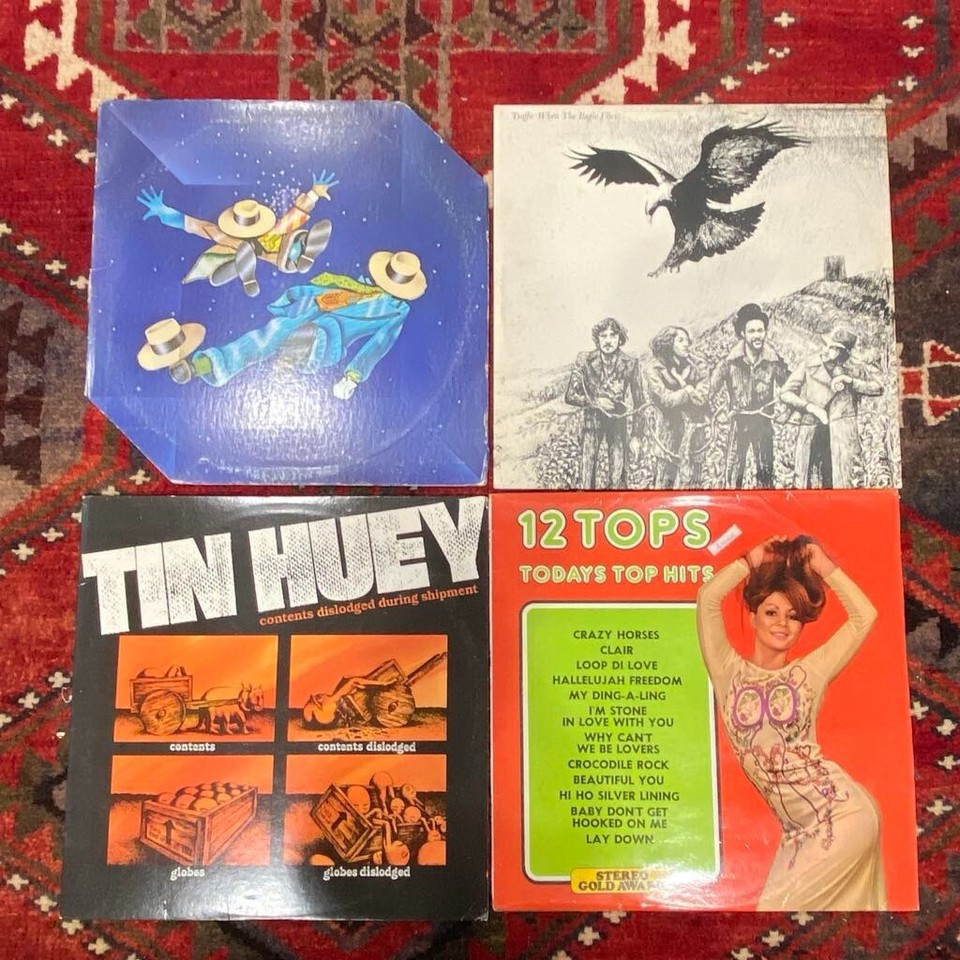Lot of 15 - 1970s & 1980s Rock Pop Vinyl Record LP Bundle Instant ...