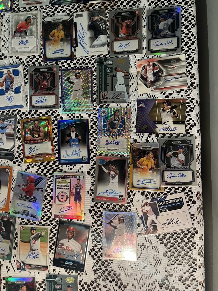 MLB NBA Auto & Jersey Relic Patch 53 Card Lot RC #d Refractor | eBay