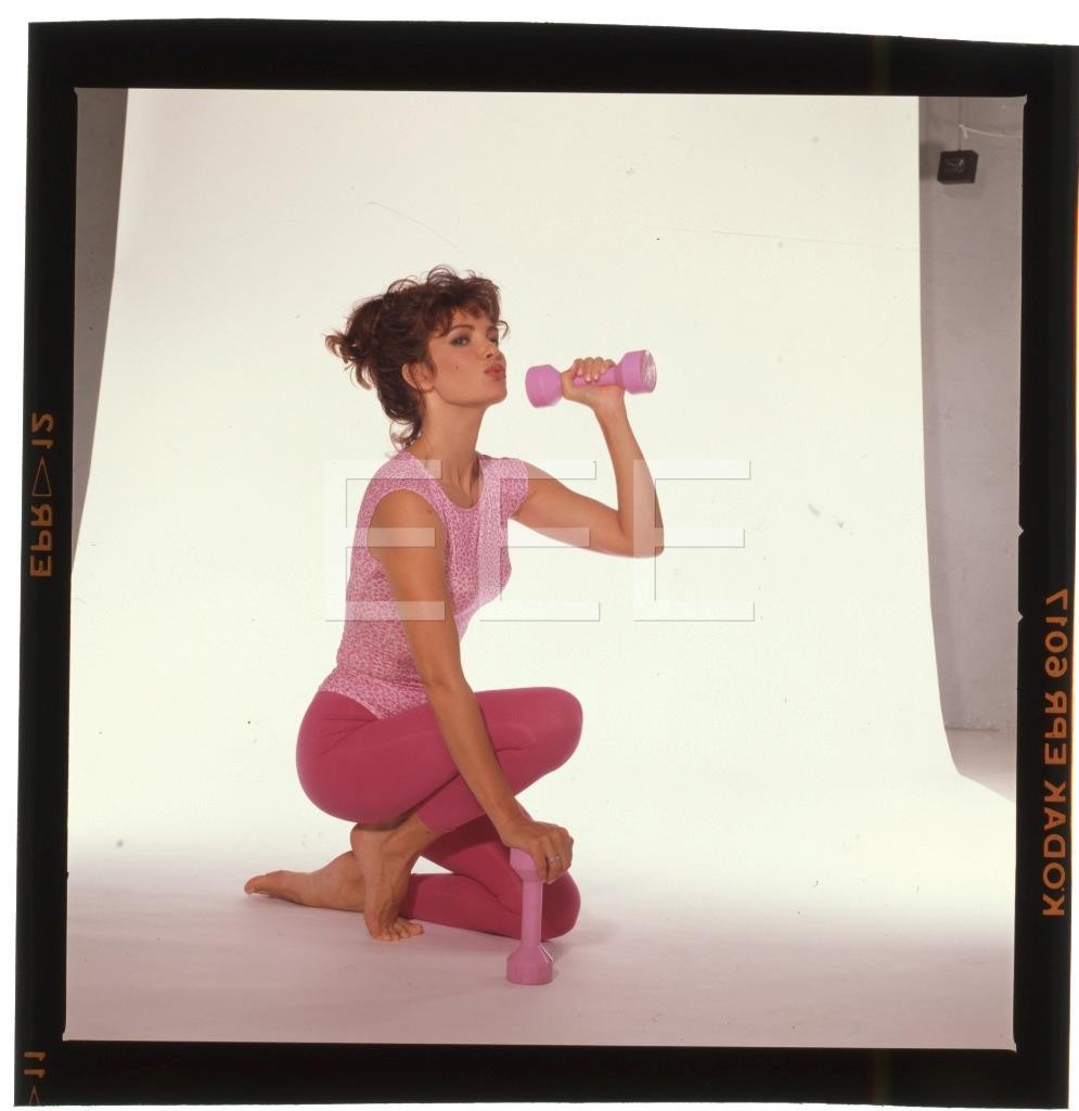 Jaclyn Smith Workout Actress Harry Langdon Negative w/rights 850D | eBay