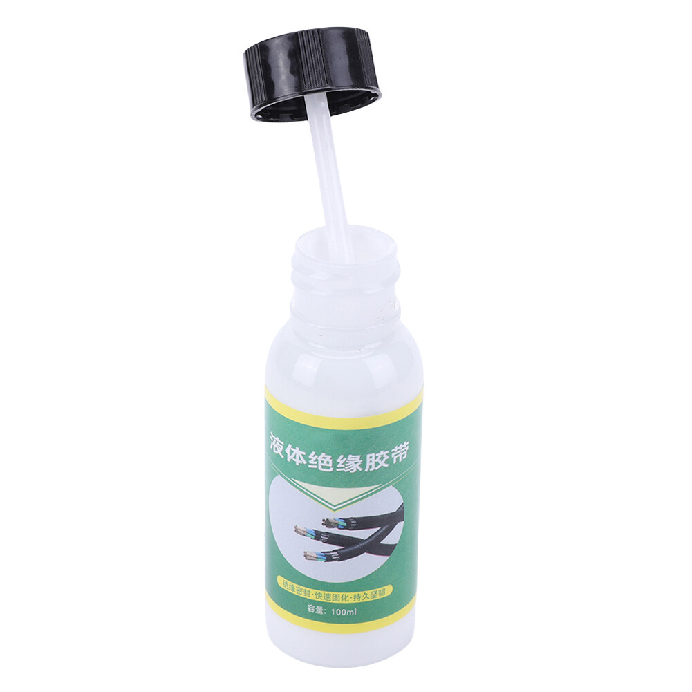 Liquid Electrical Tape Waterproof Insulating Tape Fix Line Glue (White ...