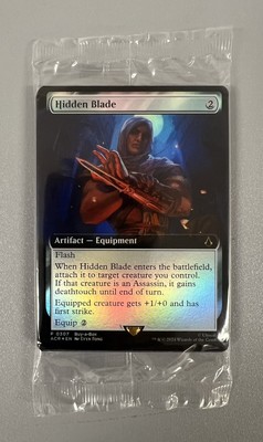 MTG Hidden Blade Assassin's Creed Buy A Box Promo Pack of (12) Factory ...