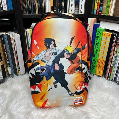 SPRAYGROUND NARUTO SHIPPUDEN NARUTO VS SASUKE UCHIHA BACKPACK | eBay