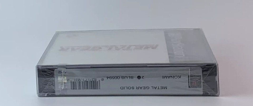 Metal Gear Solid (Sony PlayStation 1, 1999) Brand new SEALED PS1 RARE ...