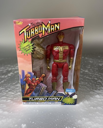 Funko Talking Turbo Man Jingle All The Way Action Figure New Christmas ...