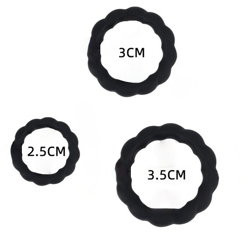 Male Performance Enhancement Ring Soft & Elastic Underwear Thong Circle ...