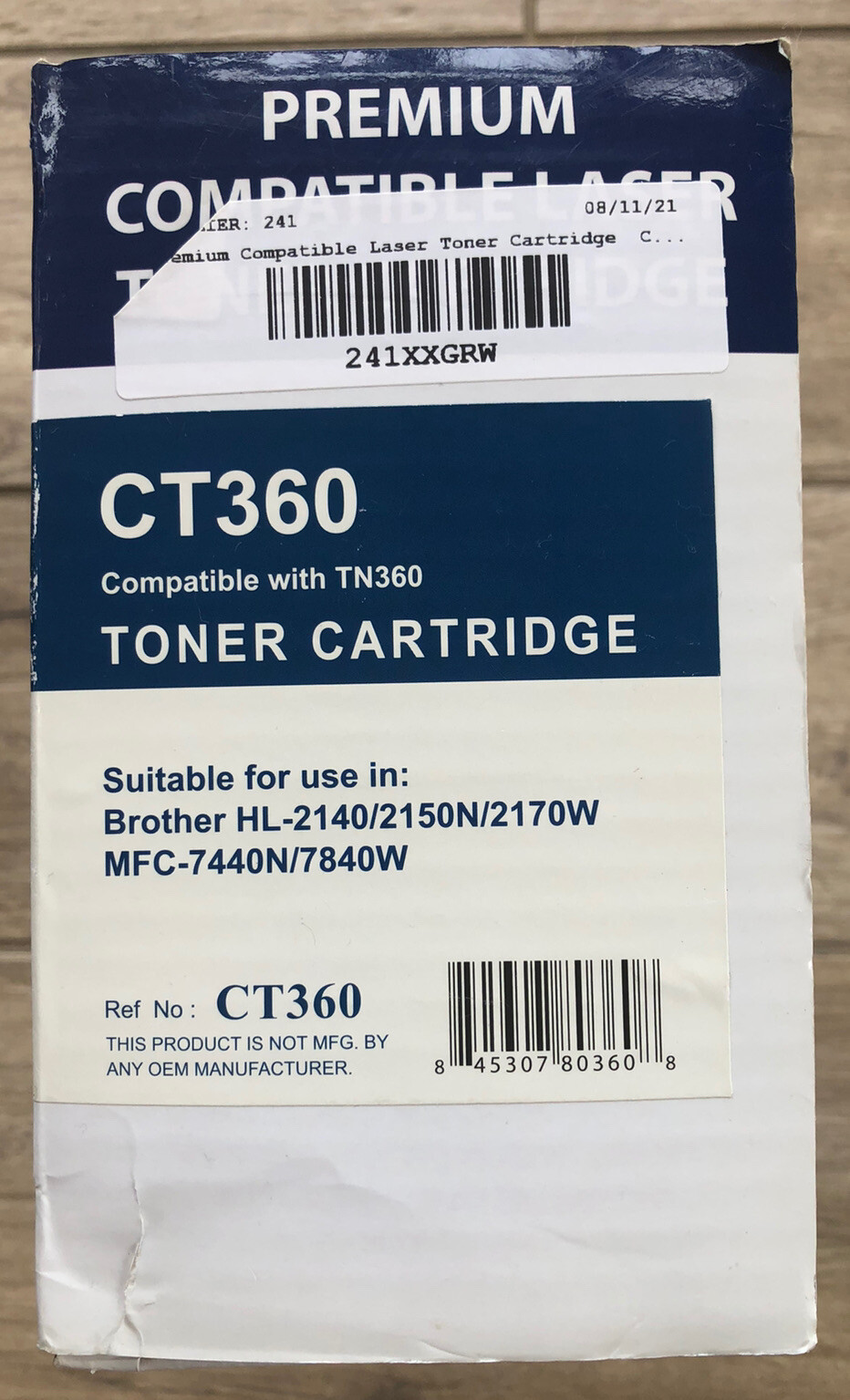 Brother Laser Printer Fax Ct360 Toner Cartridge Compatible With Tn360 ...