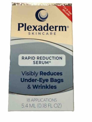 Plexaderm skincare RAPID REDUCTION SERUM 18 pods under EYE bags 5.4 ML ...