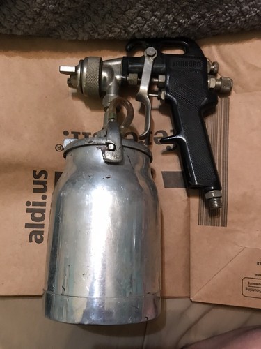 Vtg Sanborn paint spray sprayer gun multi purpose w/ canister pot! | eBay