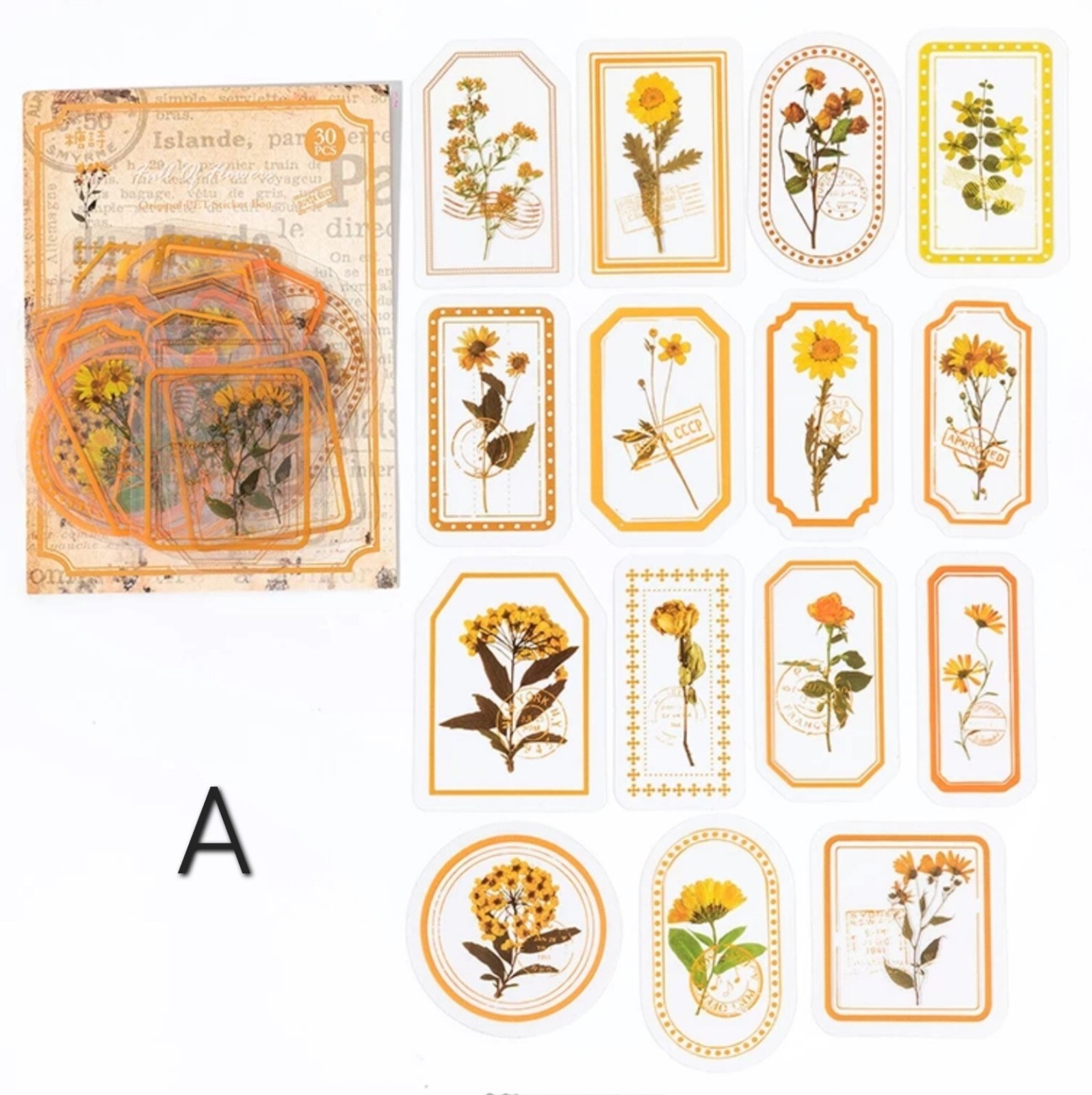 dried flower stickers autumn leaves flower plant transparent ...