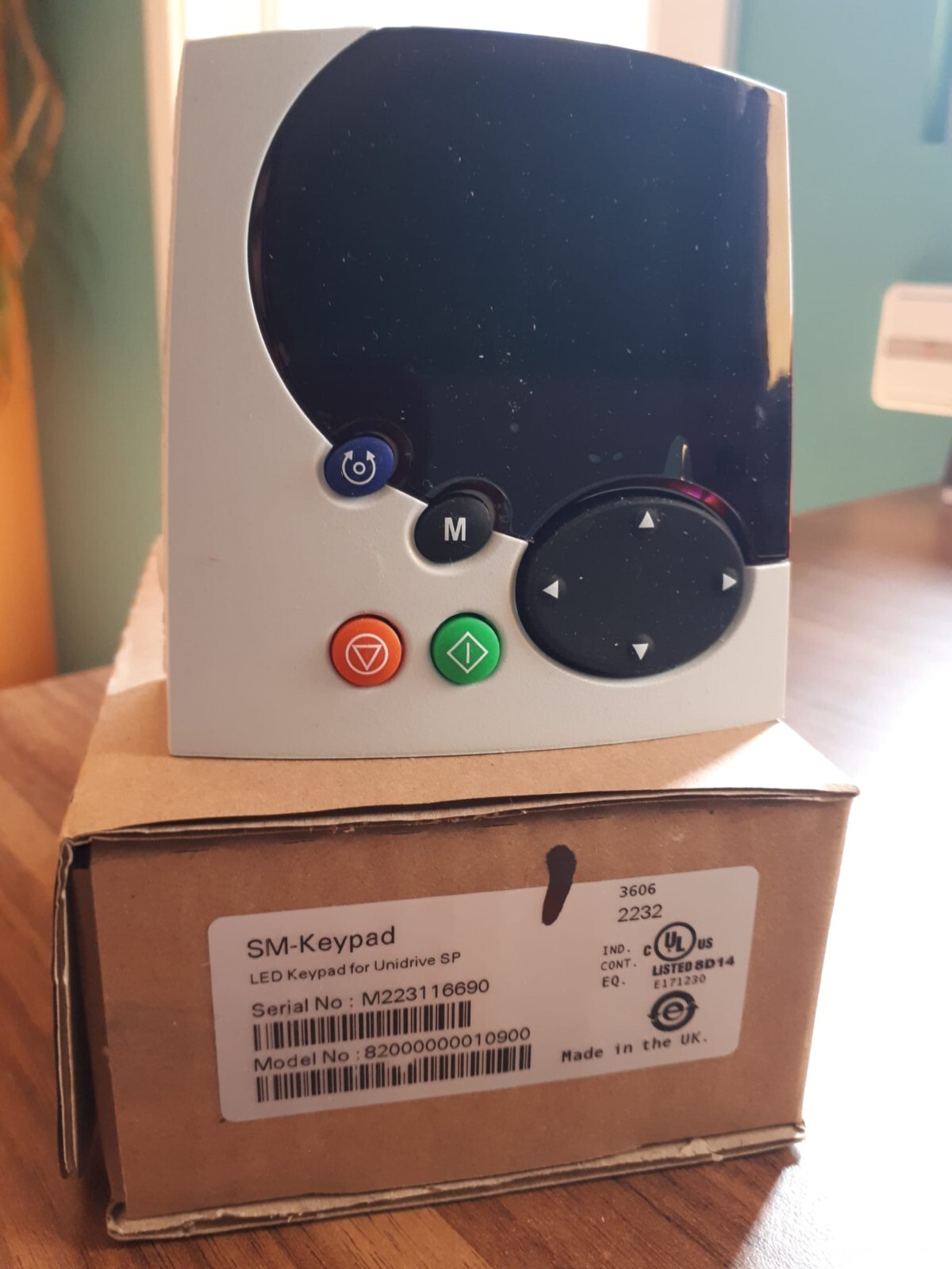 82000000010900 SM-Keypad LED keypad Control Techniques for Unidrive SP ...