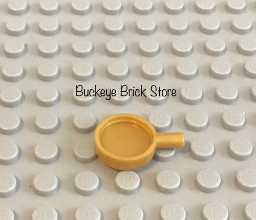 LEGO Minifig Pearl Gold FRYING PAN - Kitchen Skillet Pot Cooking ...