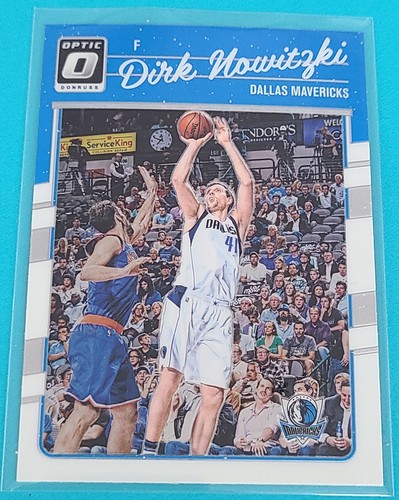 2016-17 Donruss Optic #77 Dirk Nowitzki Dallas Mavericks BASKETBALL ...