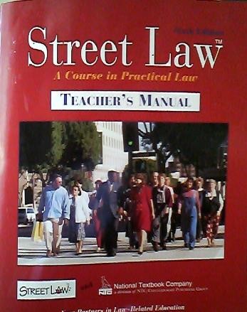 Street Law: A Course in Practical Law [Teacher's Edition/Manual] | eBay
