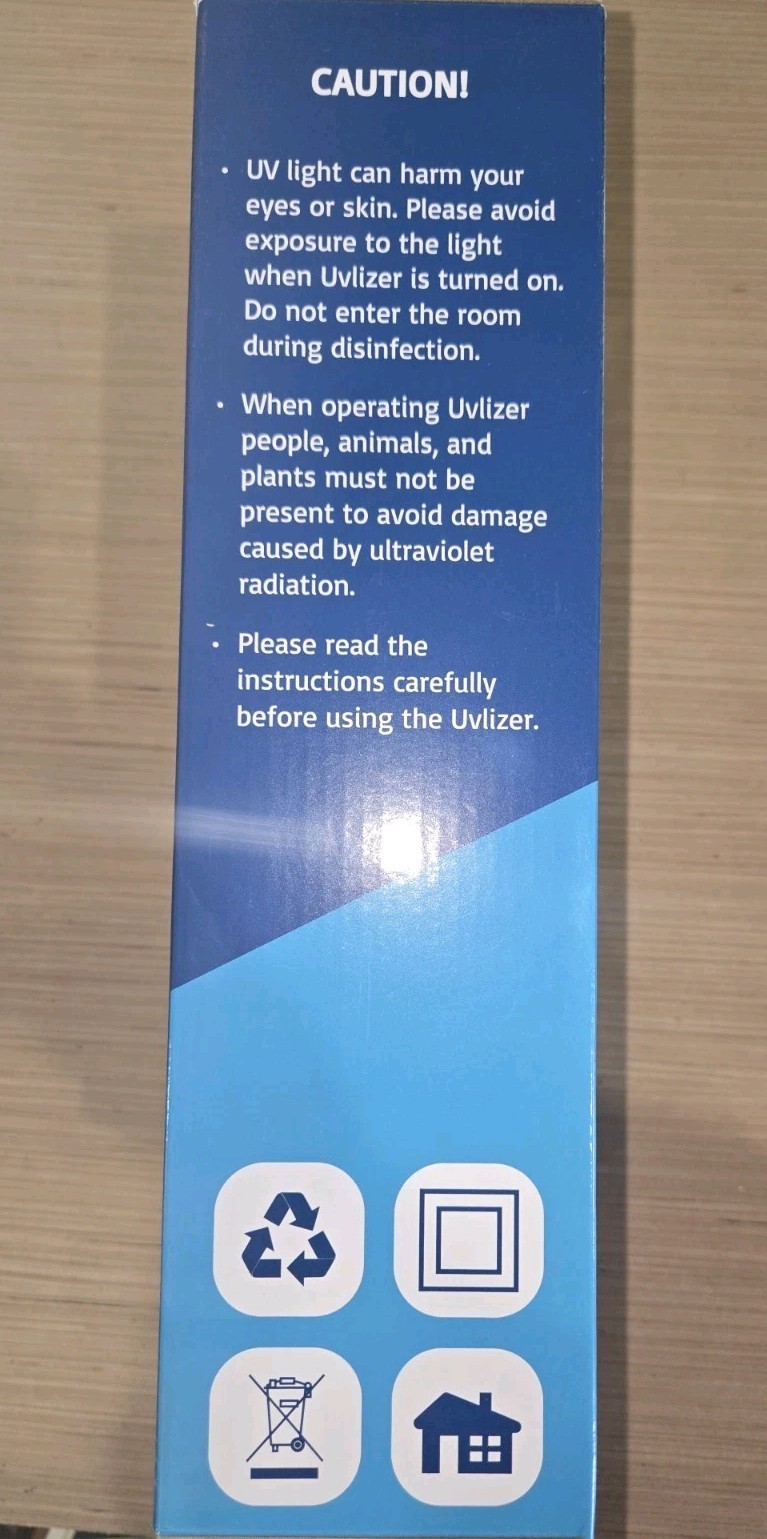 Uvlizer Home Disinfection Device Ozone Allergy Relief UVO254 | eBay