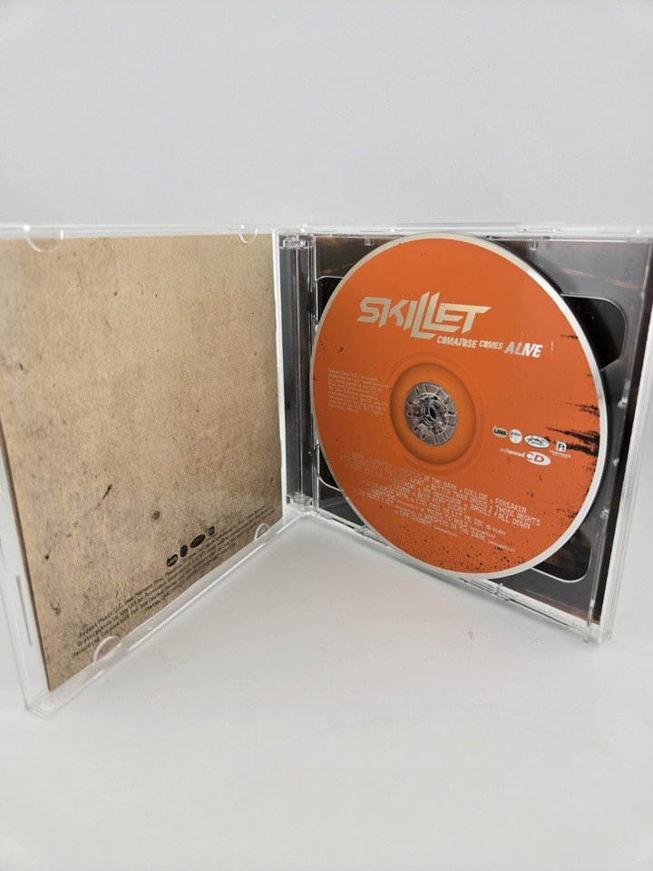 Skillet Comatose Comes Alive CD DVD Live 2-Disc Set Christian Alt Rock ...