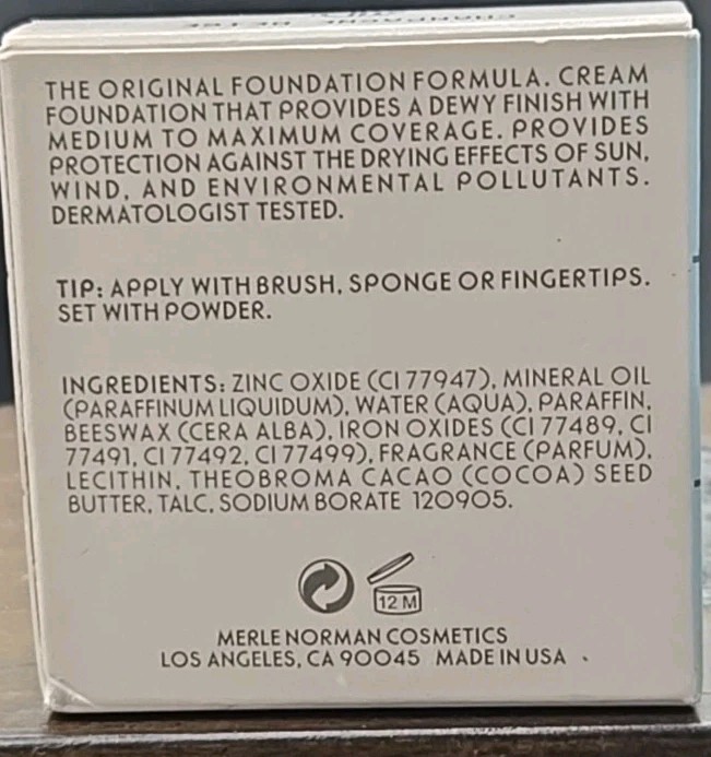 Merle Norman Powder Base Original Formula CHAMPAGNE BEIGE .75 Oz | eBay