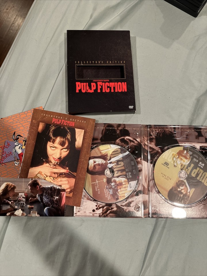 Pulp Fiction (DVD, 2002, 2-Disc Set, Collectors Edition) 786936161571 ...