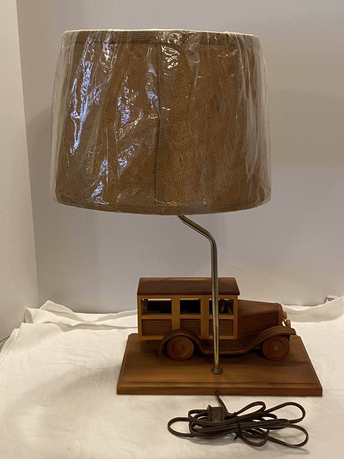 Vintage 1930s Model Ford Model A Woody Lamp 20 1/4" tall 15" Wide. | eBay