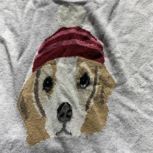 Loft Sweater Dog Womens XS Grey Nautical Layer Y2k Academic Small ...