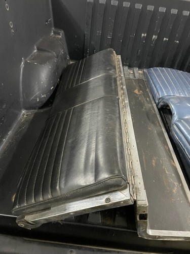 1965 1966 1967 1968 Mustang Fastback Rear Fold Down Seat with Side/Sail ...