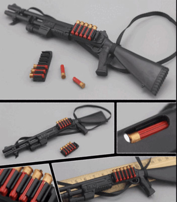 1/6 Male Soldier WWII Shotgun Sniper Rifle Gun Model for 12'' Action ...