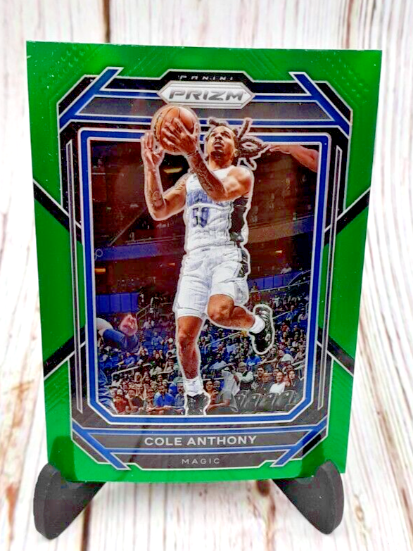 2022-23 Panini Prizm COLE ANTHONY Green Parallel Card #180 ORLANDO ...