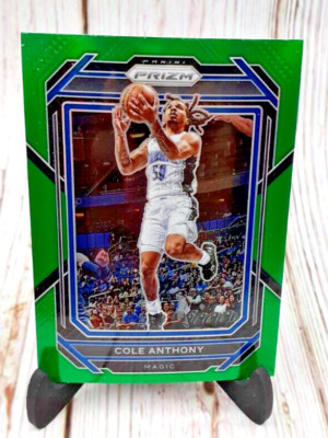 2022-23 Panini Prizm COLE ANTHONY Green Parallel Card #180 ORLANDO ...