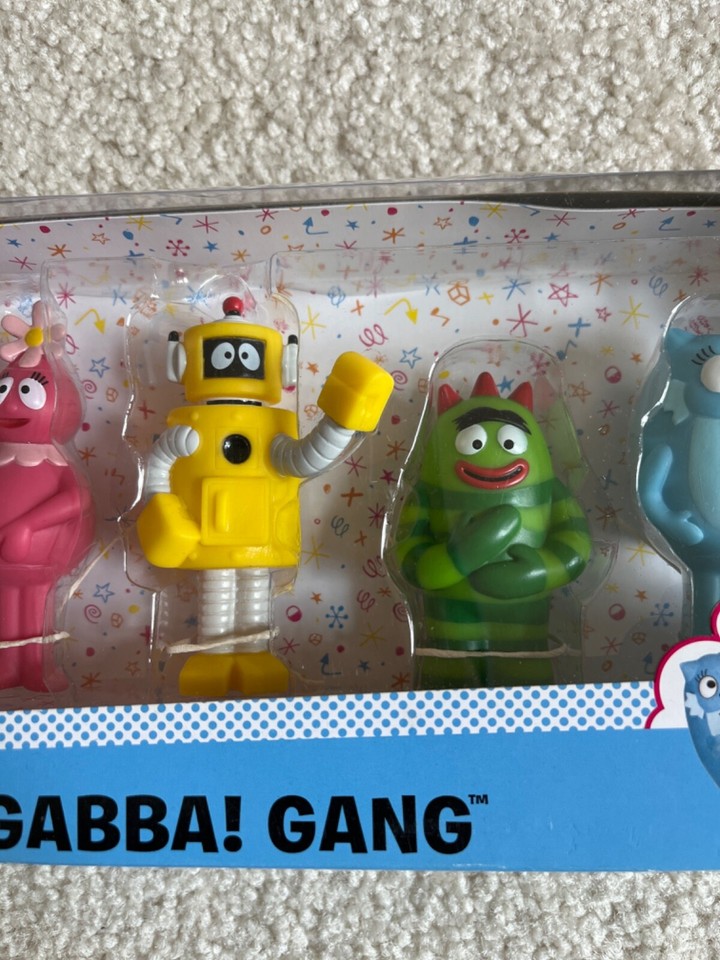 Yo Gabba Gabba! Gang Figures - 2013 Rare New in Sealed Box Wildbrain ...