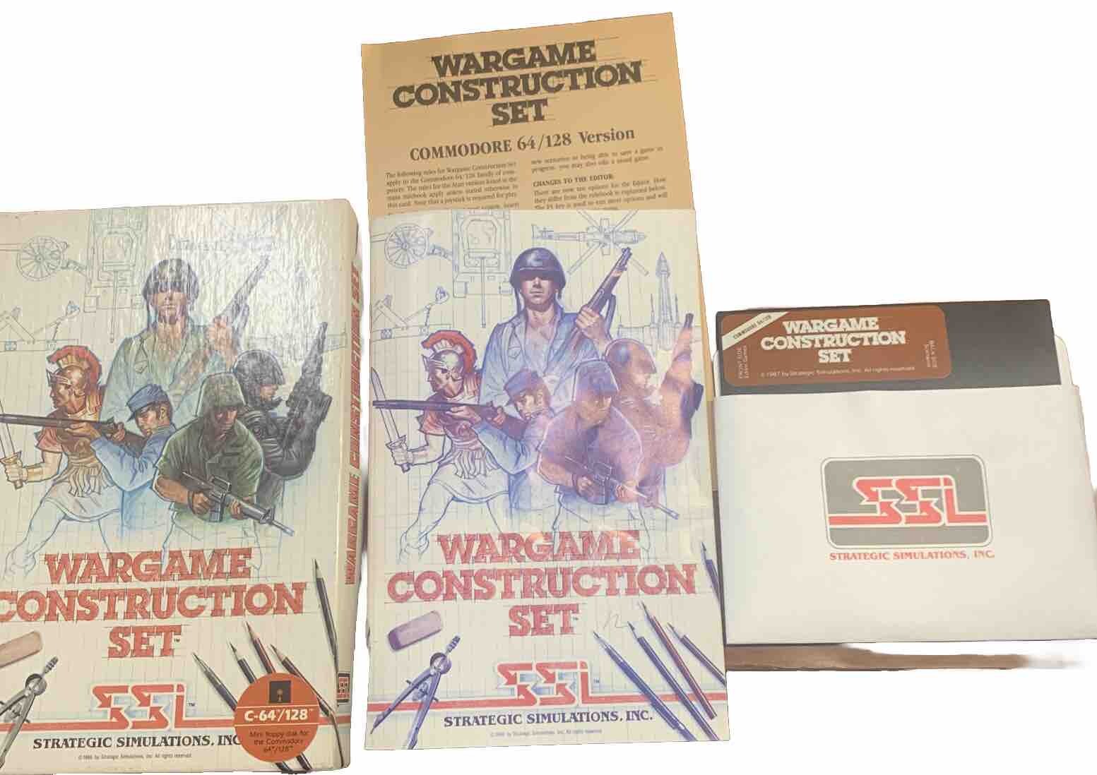 Wargame Construction Set (Commodore 64/128, 1986) for sale online | eBay