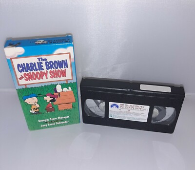 Charlie Brown Snoopy Show V. 4 VHS Snoopy Team Manager / Lucy Loves ...