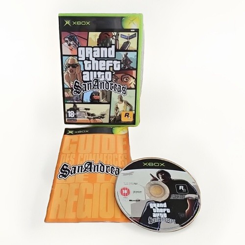 GTA San Andreas - Xbox Classic 1st gen - Complet - Bon état | eBay