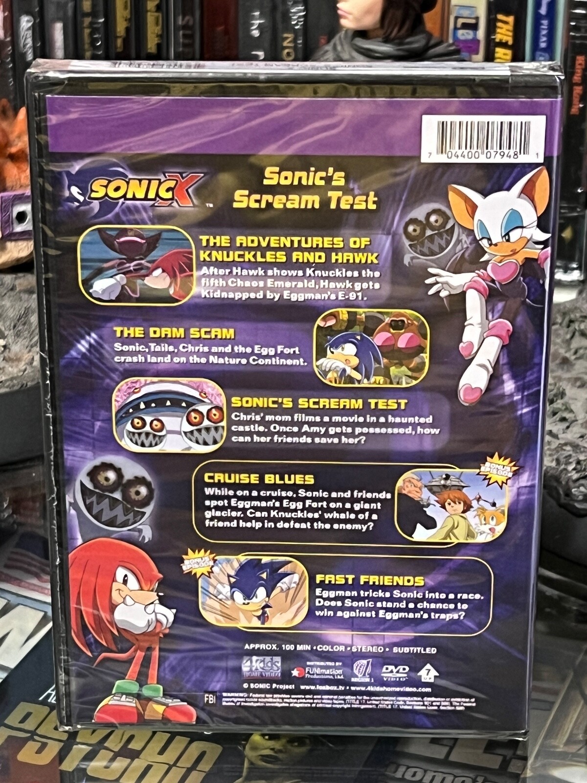 Sonic X - Vol. 5: Sonic's Scream Test (DVD) 2 Bonus Episodes ...