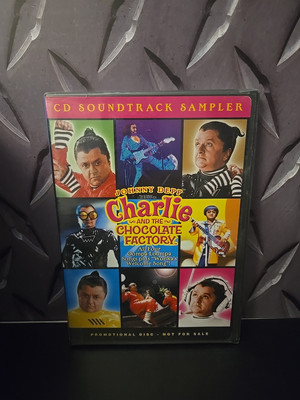 Charlie and the Chocolate Factory CD SOUNDTRACK SAMPLER (2005) RARE ...
