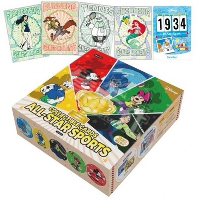 Disney All-Star Trading Card 20 Pack Sealed Booster Box Cardfun new | eBay