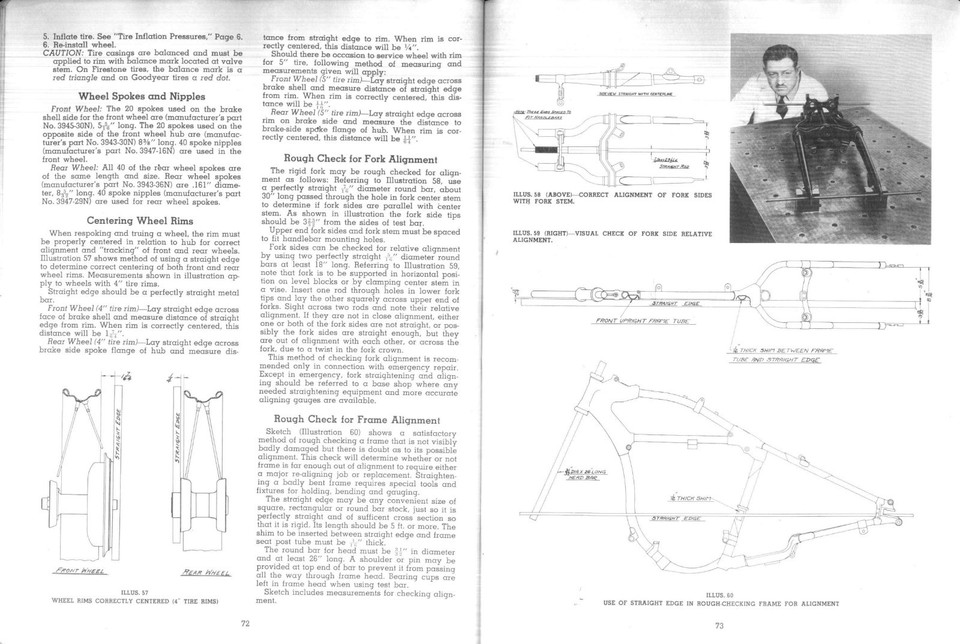 1942 Operation & Maintenance Manual Harley-Davidson 42WLA Solo TM 10 ...