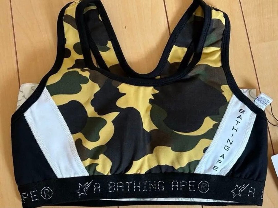 A Bathing Ape Bape Sta Camo Sports Bra Size XS Unused | eBay
