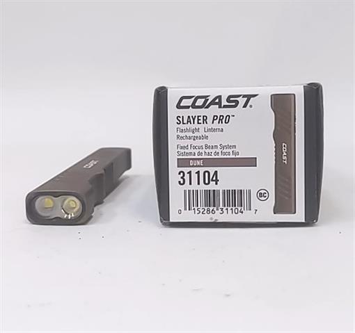 Coast Slayer Pro 1150 lm Rechargeable LED USB-C Flashlight Fixed Focus ...