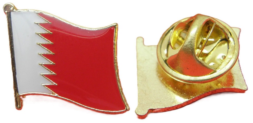 Bahrain Flag Pin Badge Brooch Kingdom Mamlakat al-Baḥrayn مملكة الب | eBay