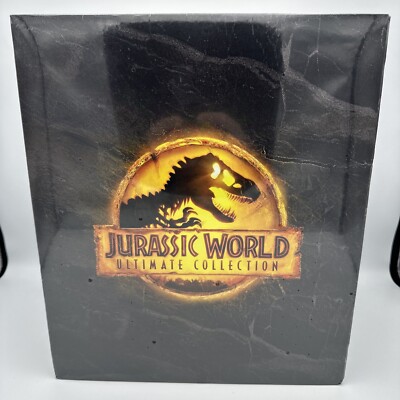 Jurassic World Ultimate Collection 4k UHD Blu-ray W/ Statue Brand New ...