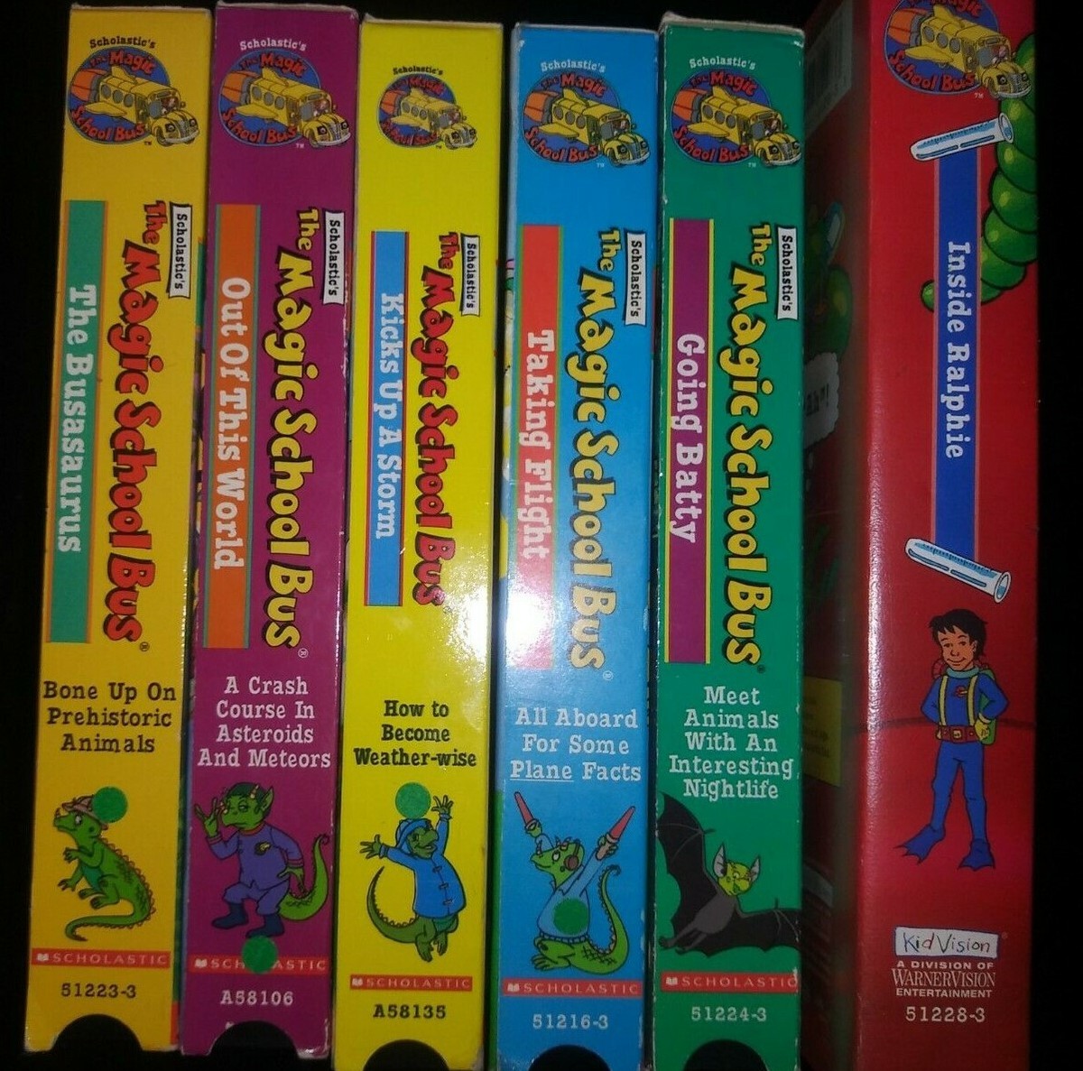 Scuolabus Magico Dentro Ralphie Vhs Opening To The Magic School Bus: