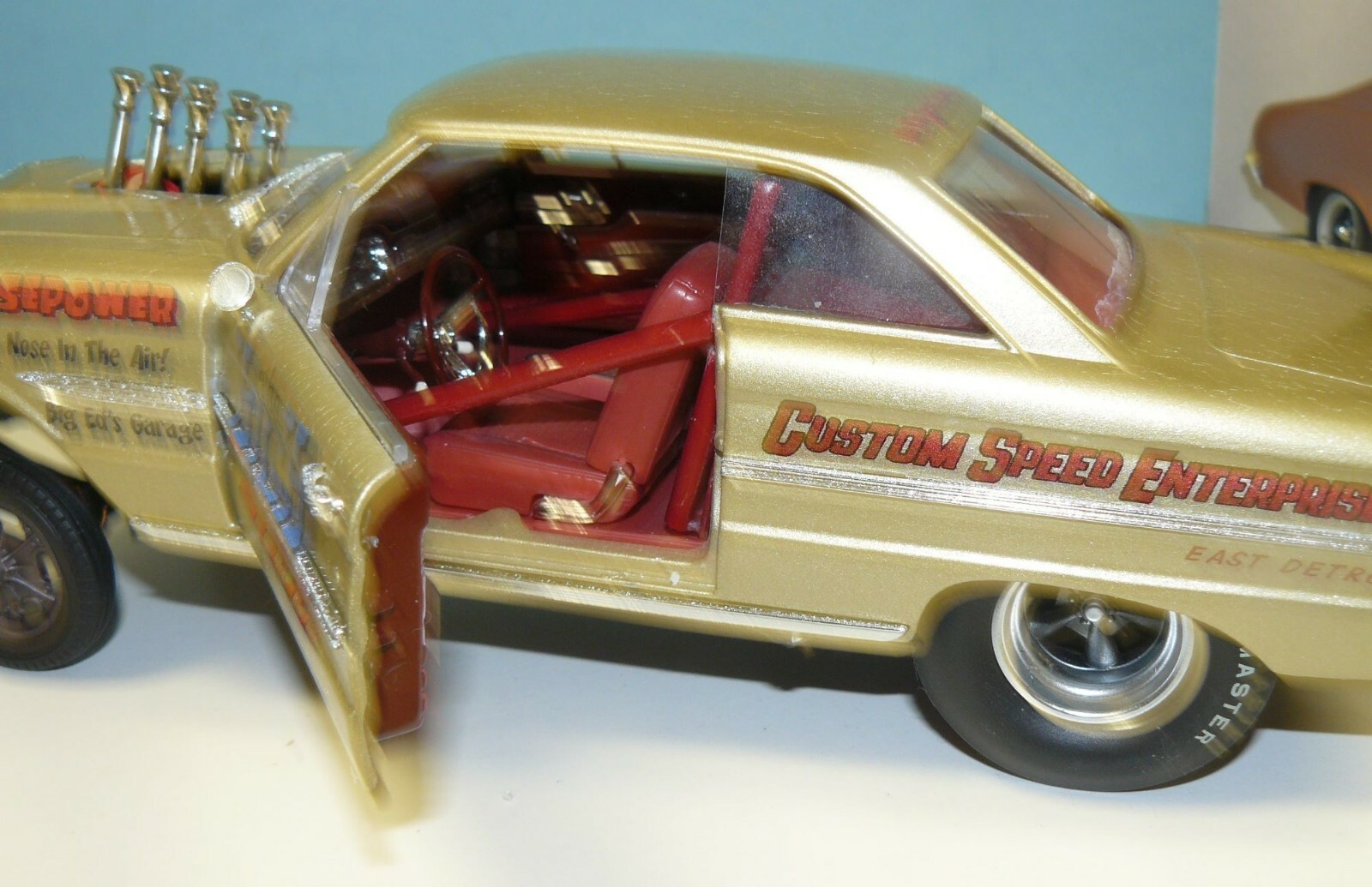 1/18 (IT) CUSTOM MADE 1963 Ford Falcon , "High Life" Gasser , drag car ...