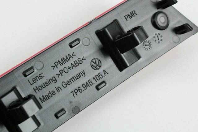 Genuine Volkswagen Touareg 2015-2018 Rear Bumper Left Light Reflector ...