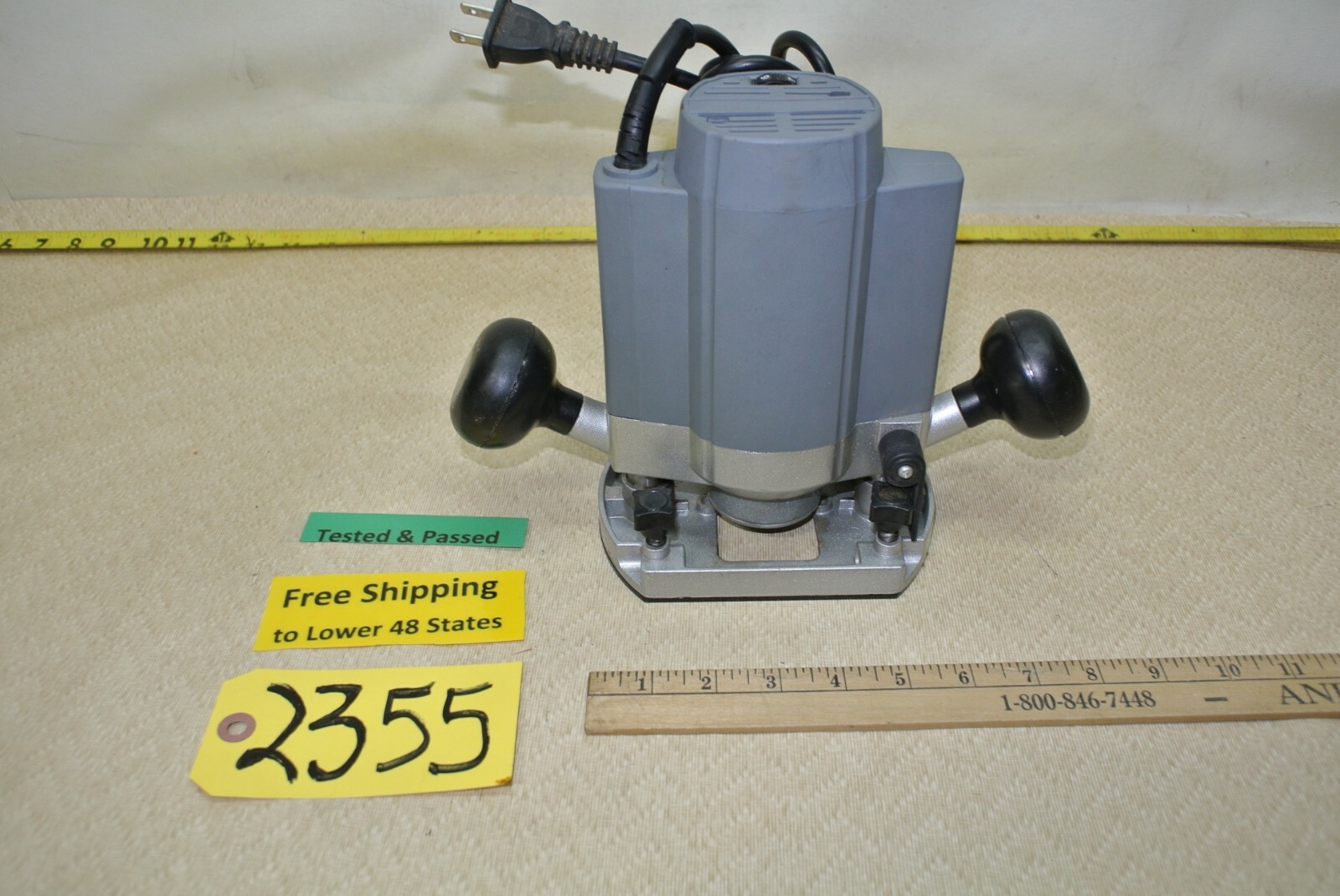 Nikota 5/16" Woodworking Router #01264, 120V, 7A 9000-29,000 RPM FREE ...