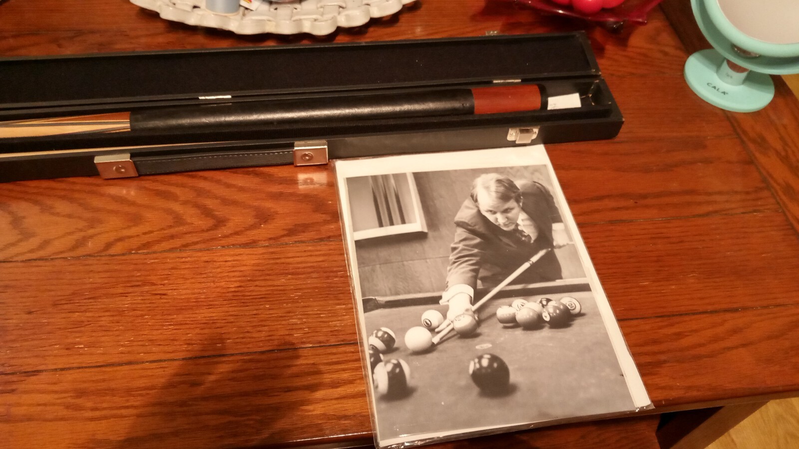 Beautiful Champion's Willie Hoppe Professional Cue, 19 Ounce with New ...